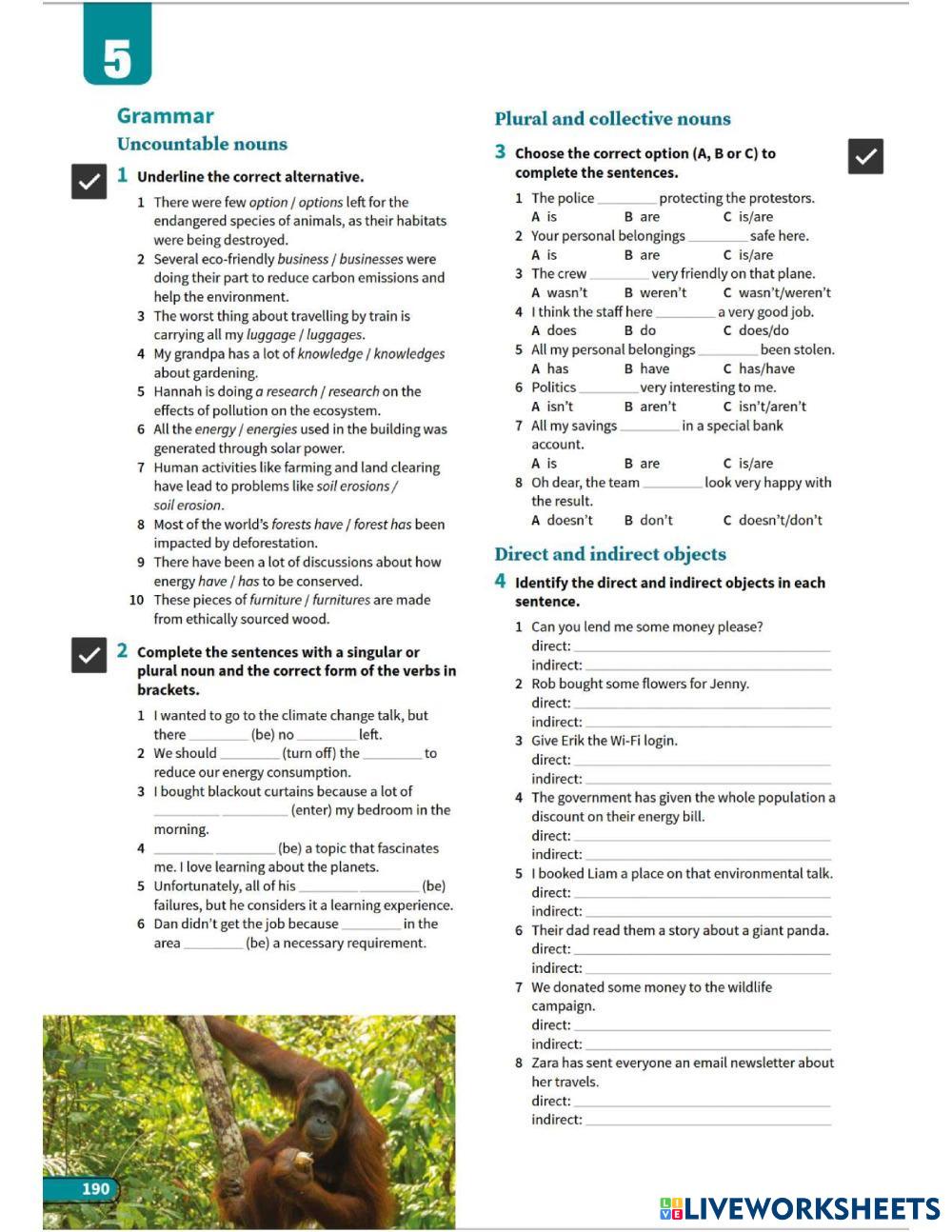 sheetS | English Language Worksheets | 8331910