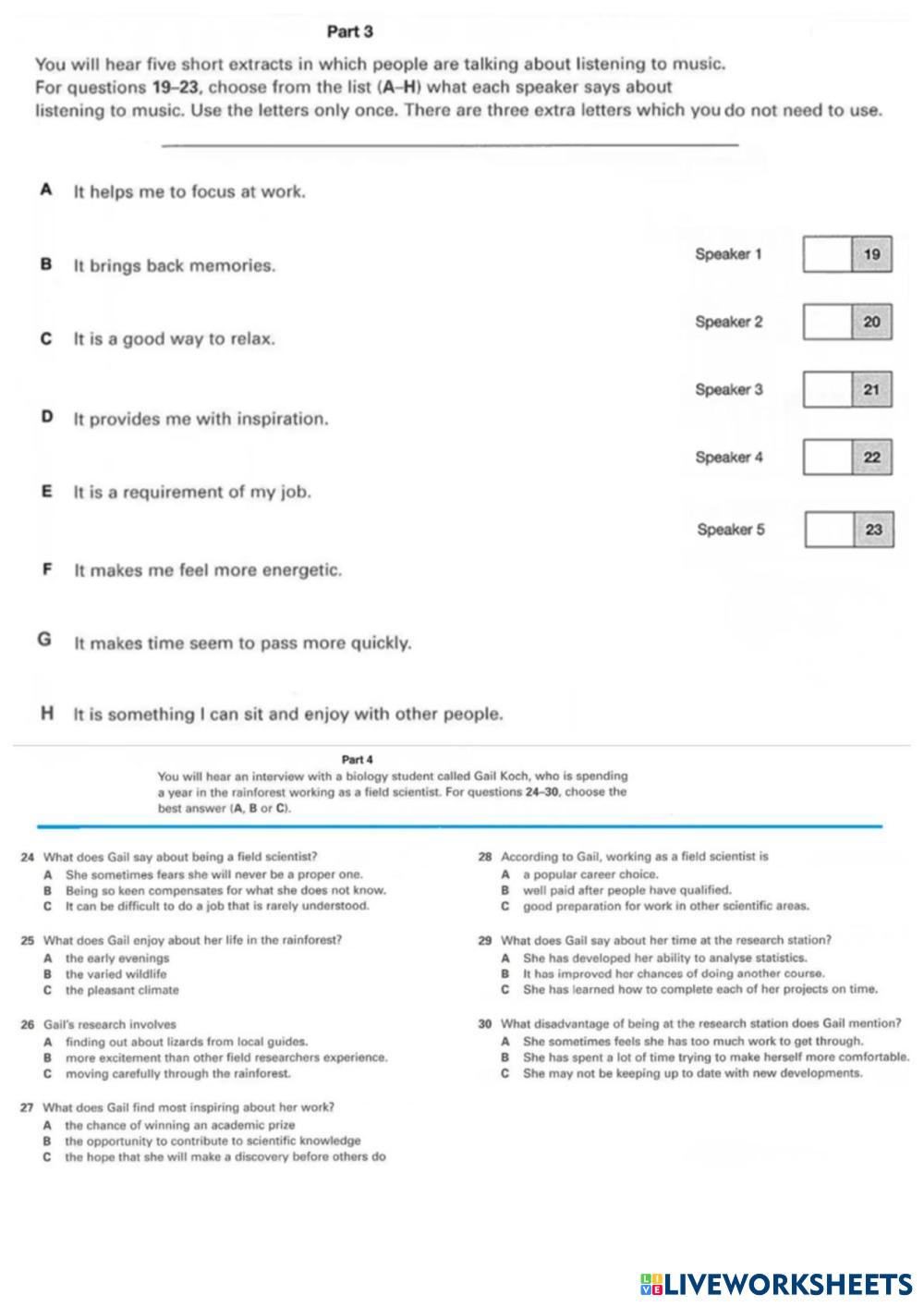 Compact FCE Exa… | ESL Worksheets | 8332017
