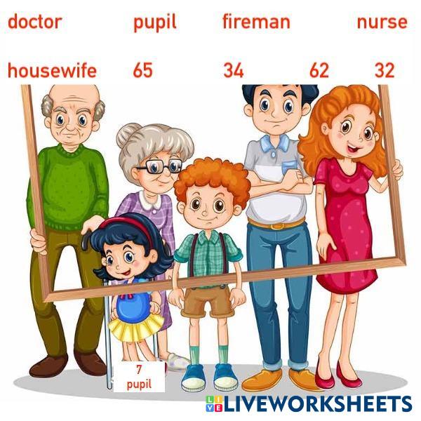 Fam 2_Unit 4_Li… | English Language Worksheets | 8332383