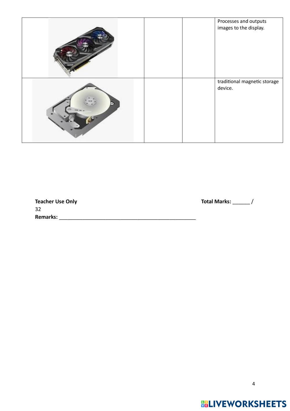 Types of Comput… | Science Worksheets | 8332878