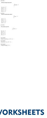 Soal Kalukulus … | Math Worksheets | 8332915