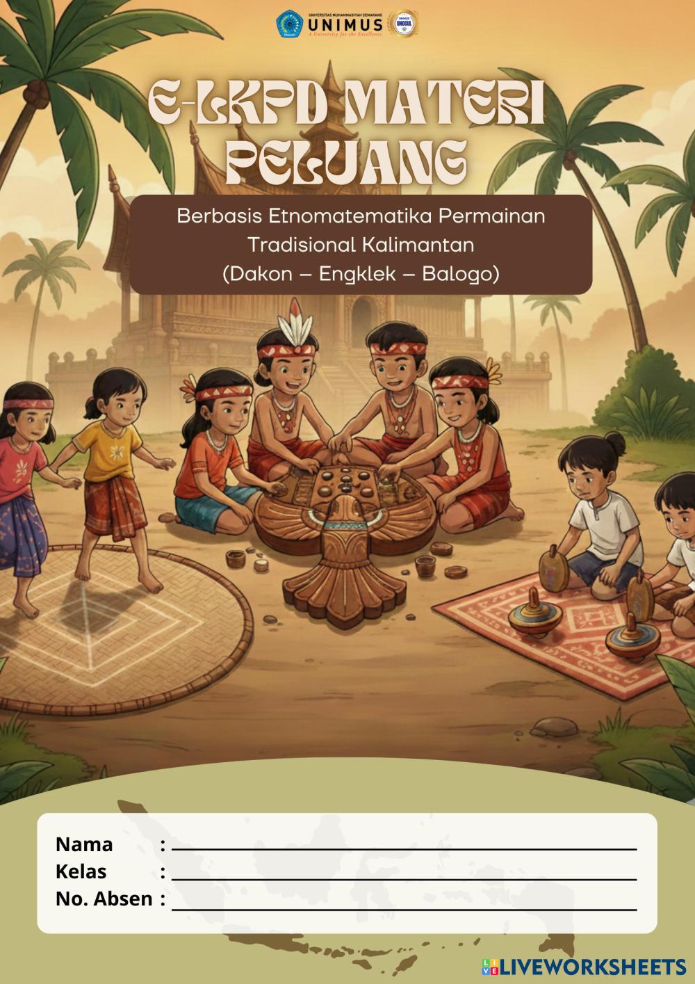 LKPD PELUANG | Math Worksheets | 8332947