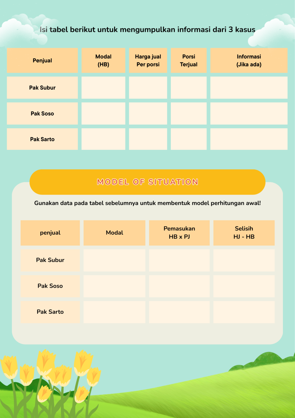 Aritmatika Sosi… | Math Worksheets | 8332720