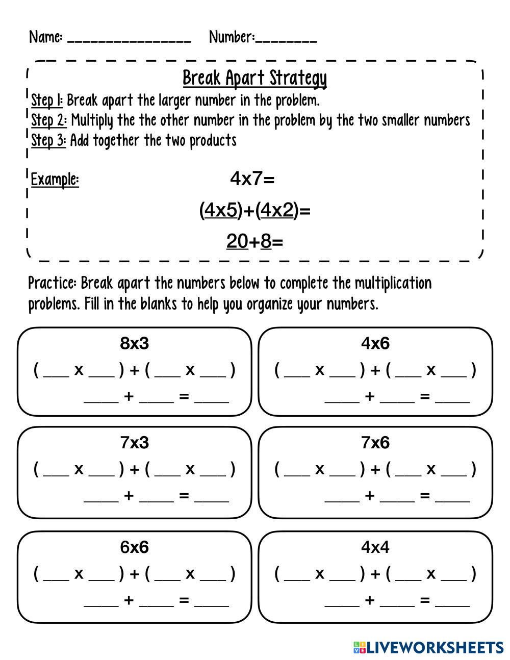Multiplication … | Math Worksheets | 8333241