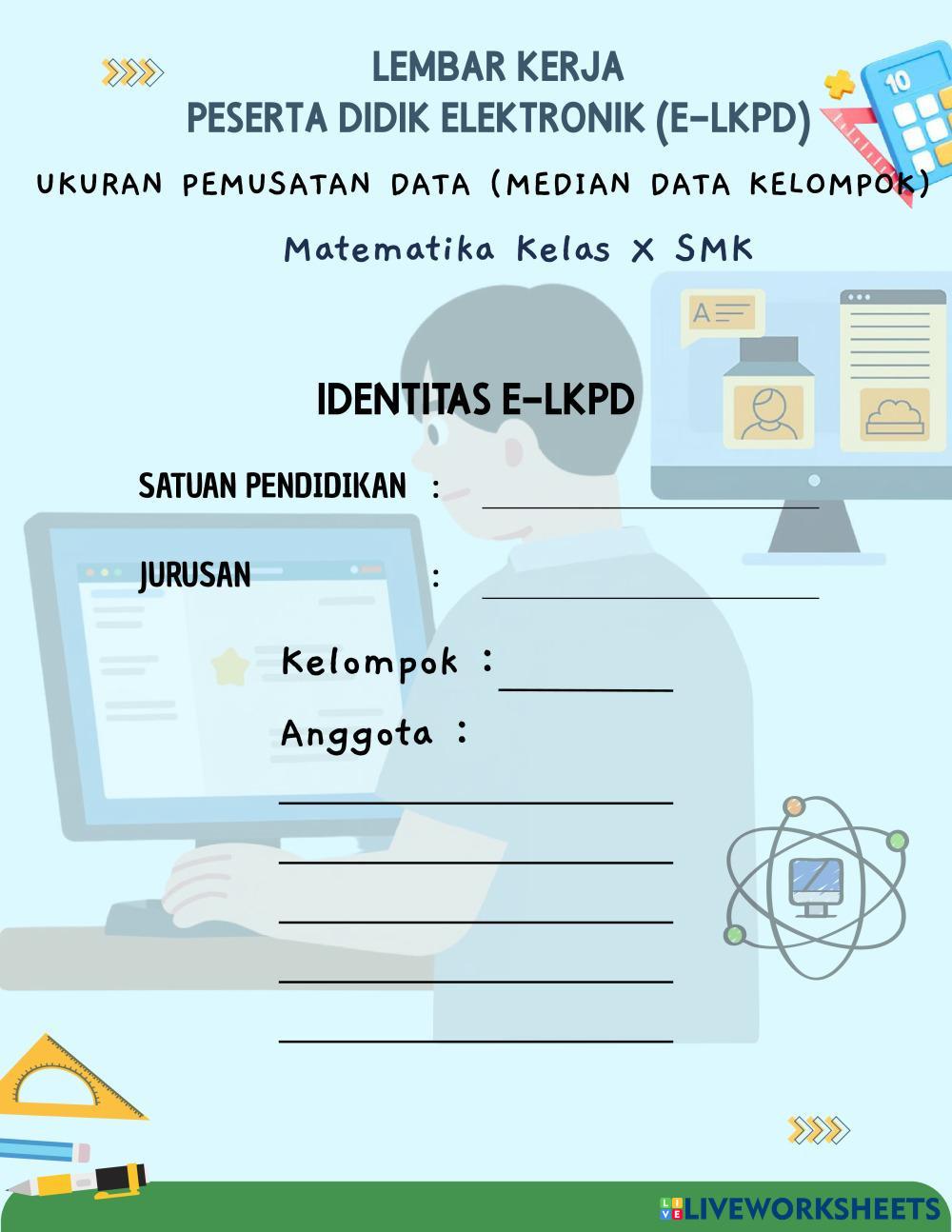 E-LKPD STATISTI… | Math Worksheets | 8333262