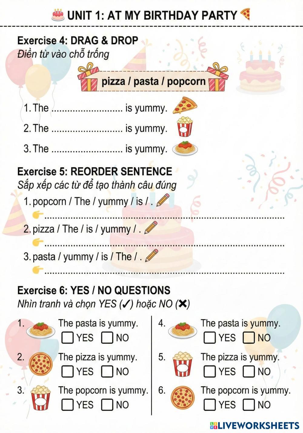 Test unit 1 | English Language Worksheets | 8333269