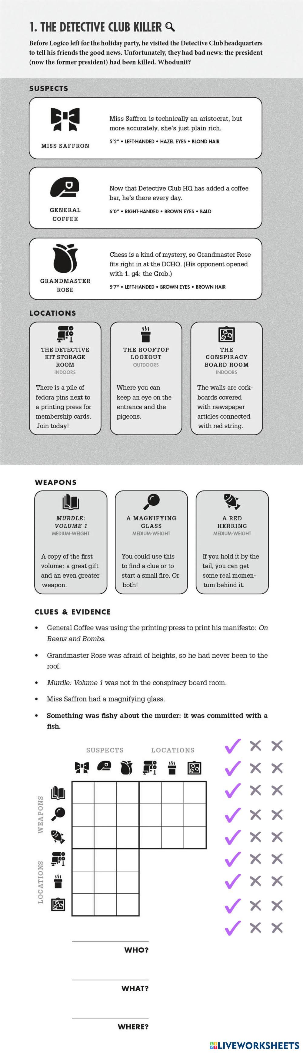 Reading Compreh… | English Language Worksheets | 8333408