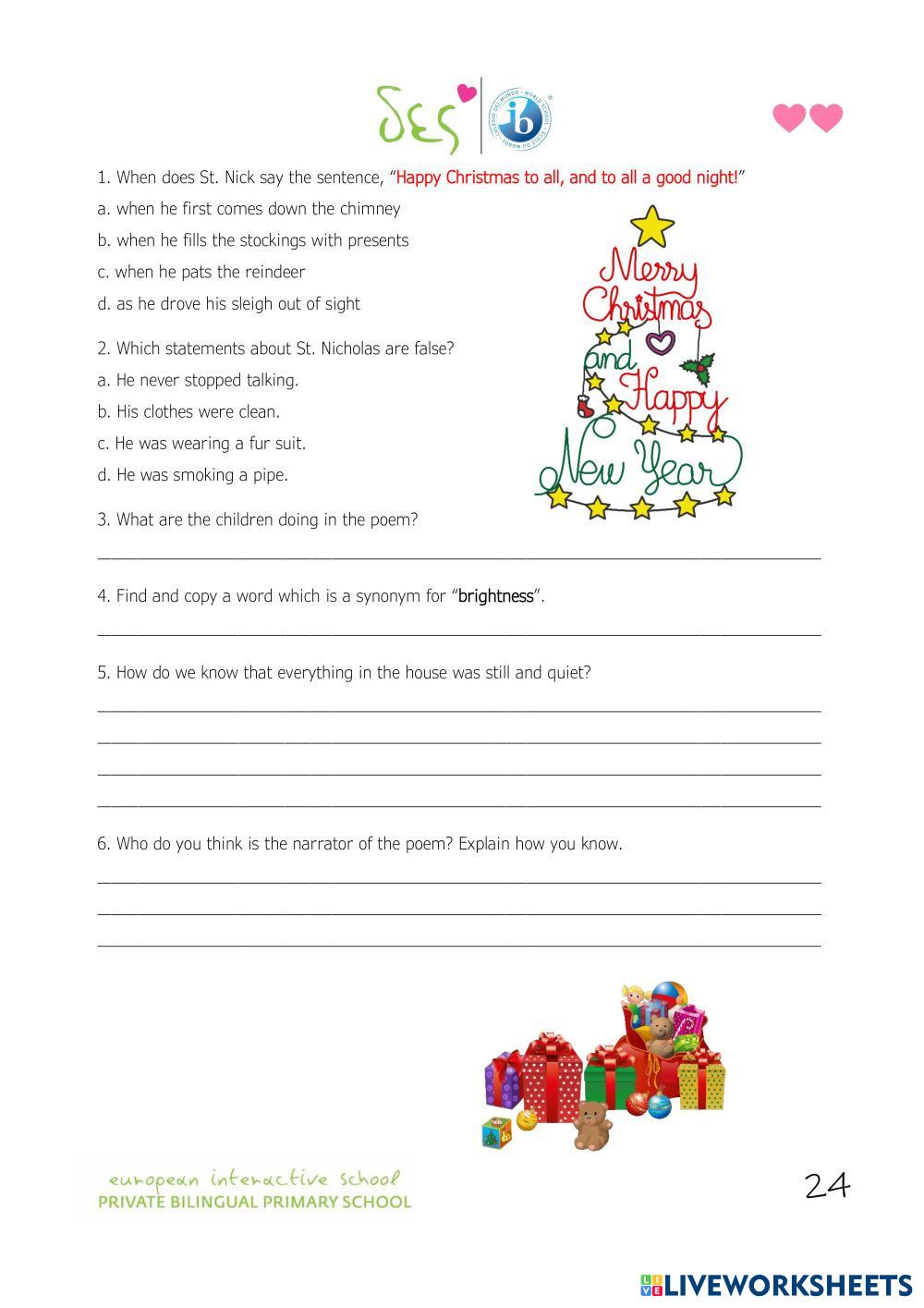 HW 2 Y5 15.01 | English Language Worksheets | 8333458