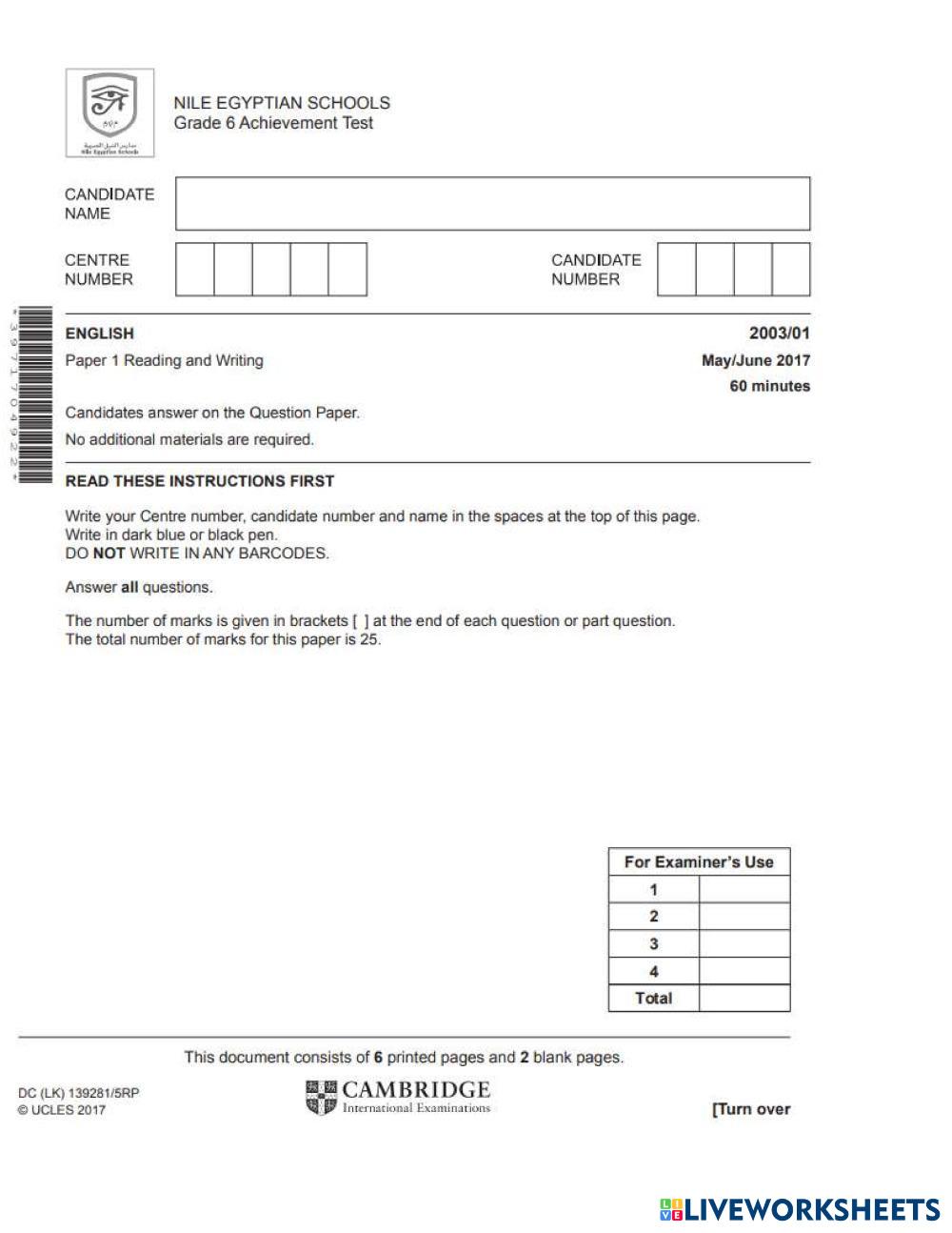 sheet | English Language Worksheets | 8333828