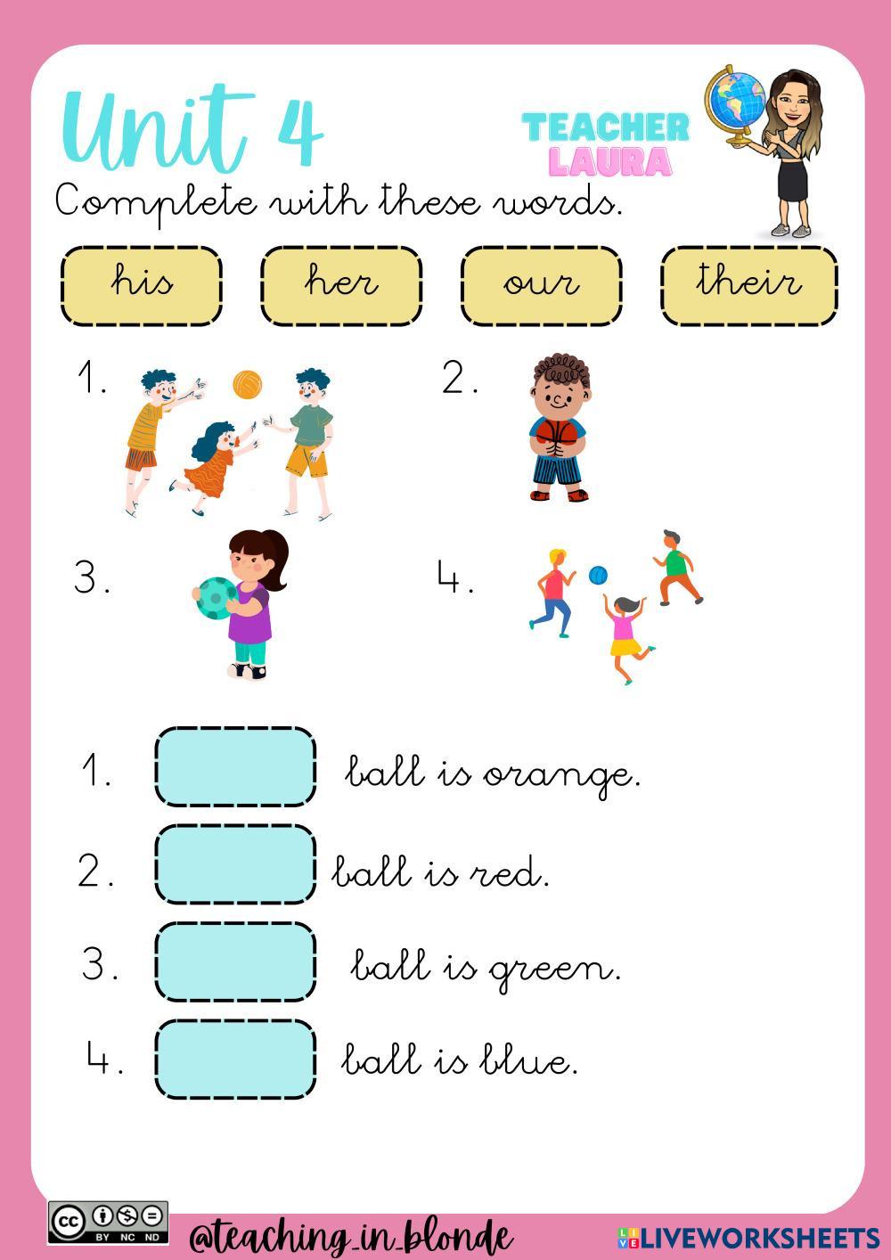 unit 4 - Grammar | English Language Worksheets | 8333855