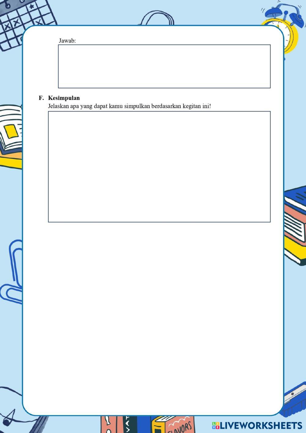 LKPD 3 | Science Worksheets | 8333917