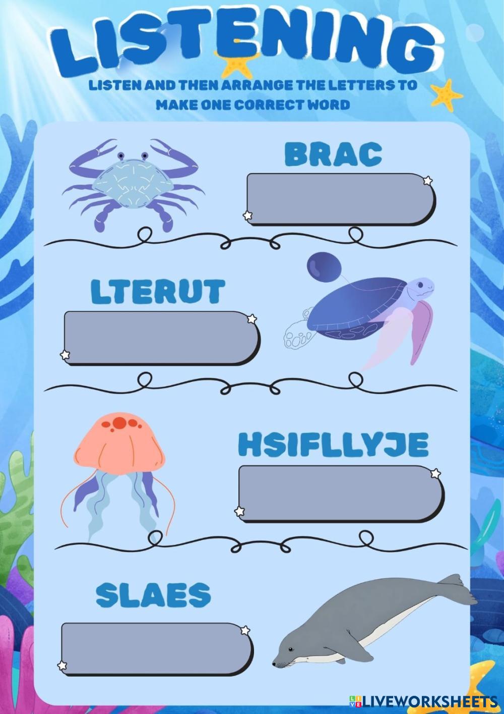 Listening | English Language Worksheets | 8334247