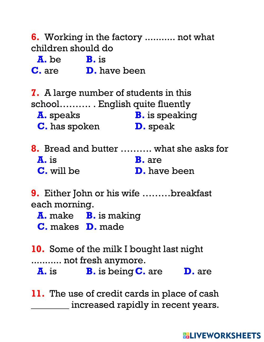 SỰ HOÀ HỢP GIỮA… | English Language Worksheets | 8334345
